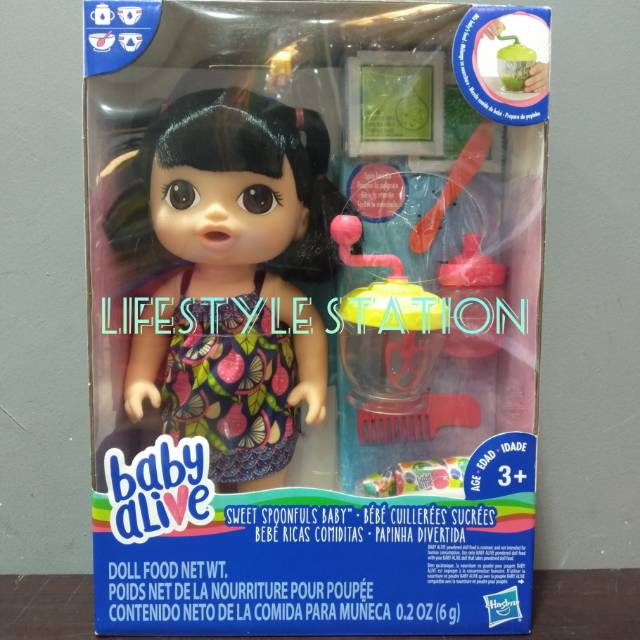 Jual Hasbro Baby Alive Sweet Spoonfuls Doll / Boneka Original | Shopee ...