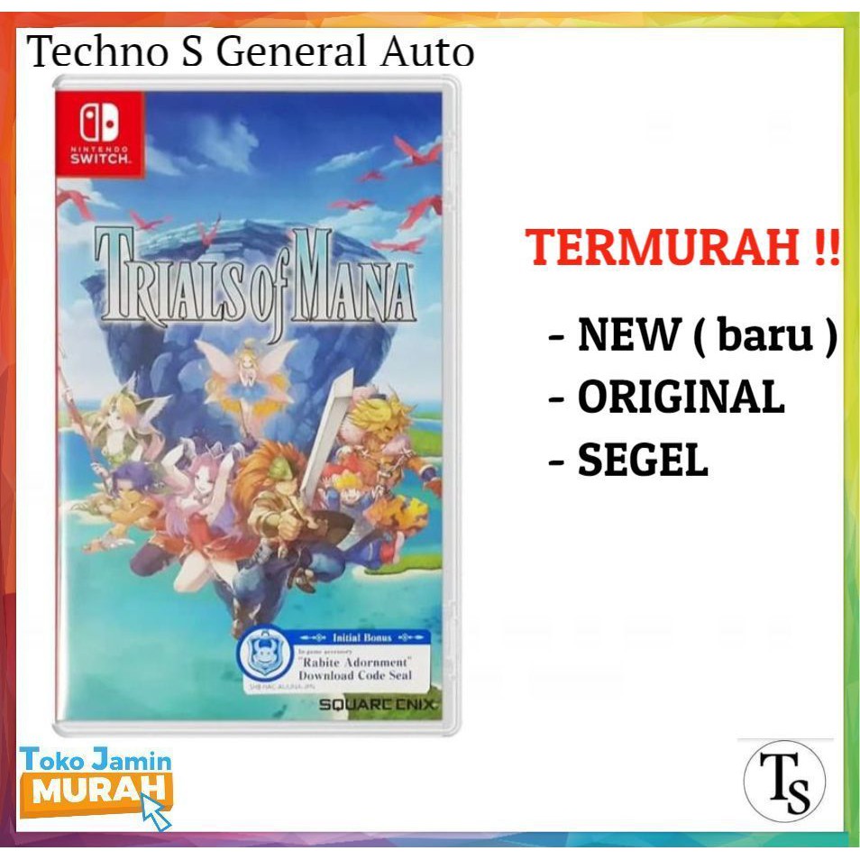 Jual Nintendo Switch Trials Of Mana - Switch Trials Of Mana | Shopee ...