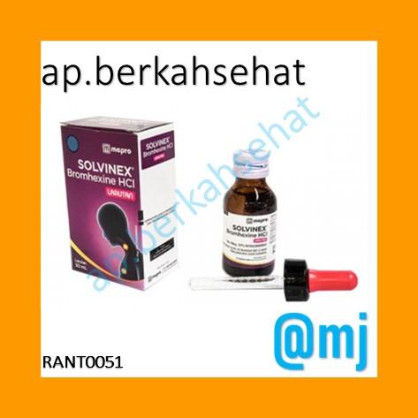 Jual SOLVINEX DROP OBAT BATUK PENGENCER DAHAK | Shopee Indonesia