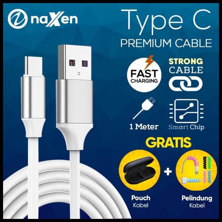 Jual Naxen Premium Type C Support Fast Charging Dan Quick Charging 2.0 ...