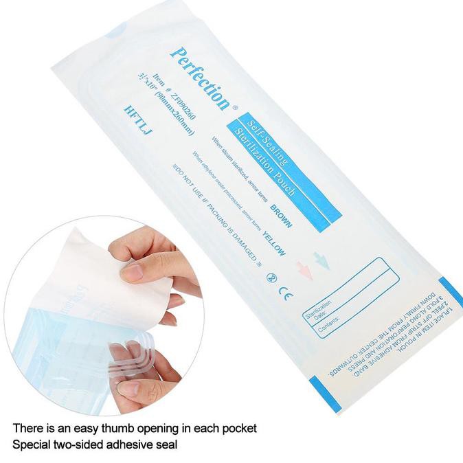Jual self sealing Sterilization pouch/ Medipack/ medipouch/ steril ...