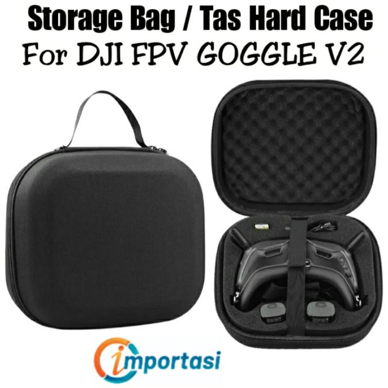 Jual Storage Bag DJI FPV GOGGLE V2 Tas Hard Case Nylon Eva Protective ...