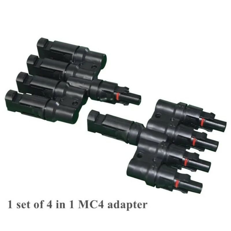 Jual Konektor MC4 Cabang 4 Connector MC4 4in1 | Shopee Indonesia