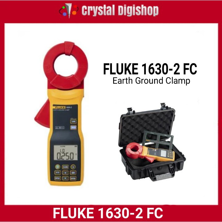 Jual Fluke 1630-2 FC Stakeless Earth Ground Loop / AC Leakage Current Clamp | Shopee Indonesia
