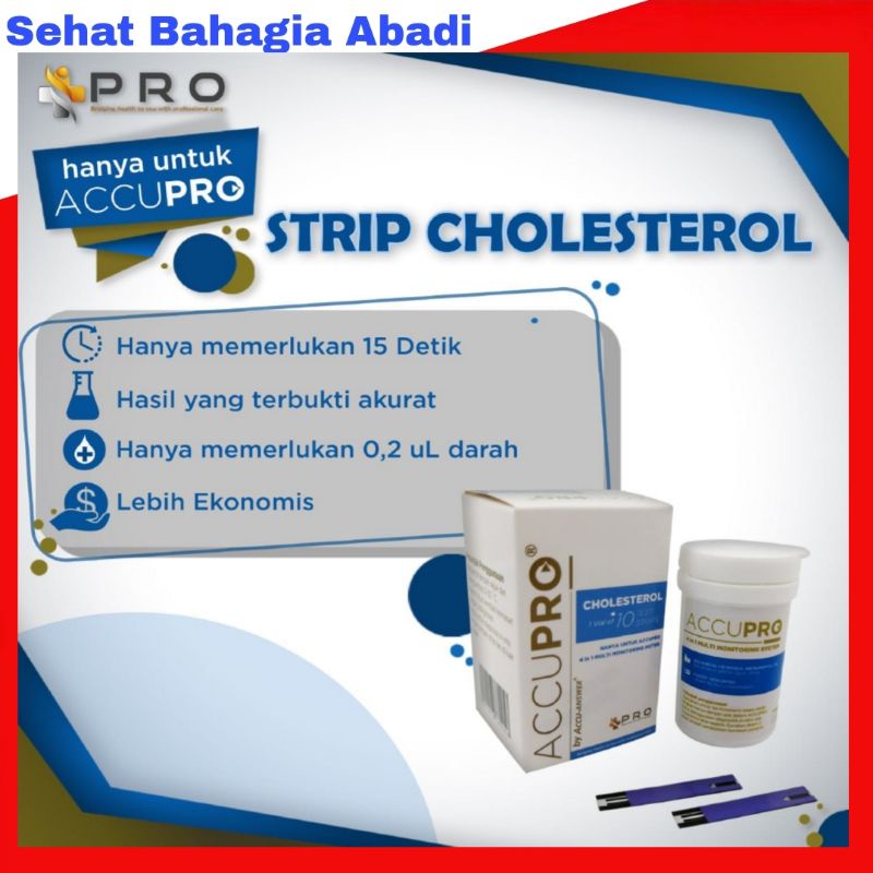 Jual Accupro Cholesterol / Strip Accupro Kolesterol / Strip Kolesterol ...
