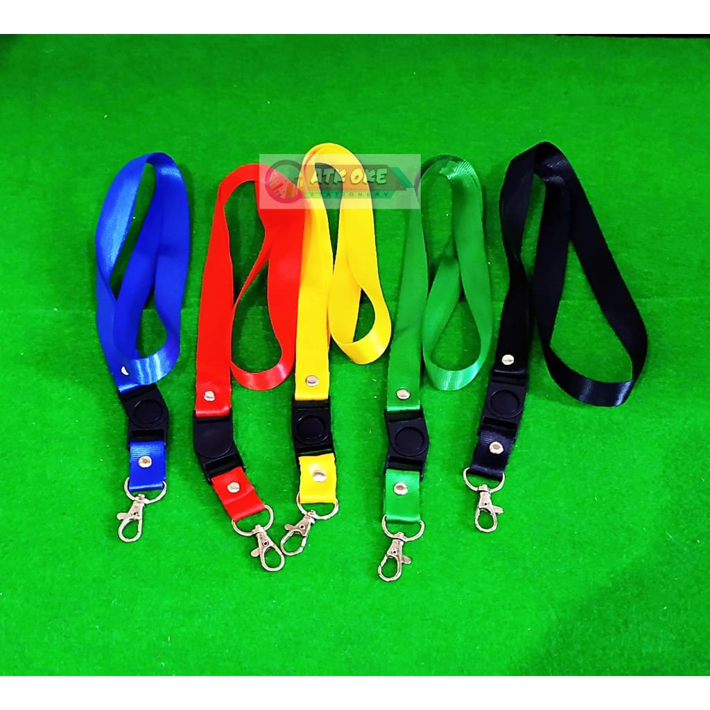 Jual Id Card Tali Name Tag Besar Warna 1Pcs | Shopee Indonesia