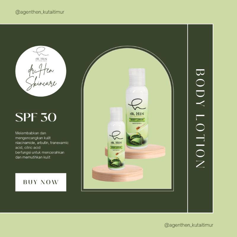 Jual DR HEN SKINCARE / WHITENING / ACNE / BODY LOTION / SERUM / EYE ...