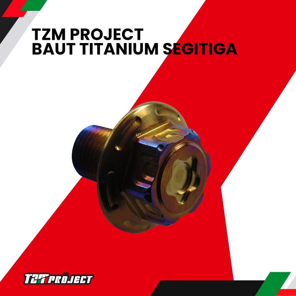 Jual TZM Project Baut Titanium Triple Clamp Ninja Rr/Ss Series by TZM ...