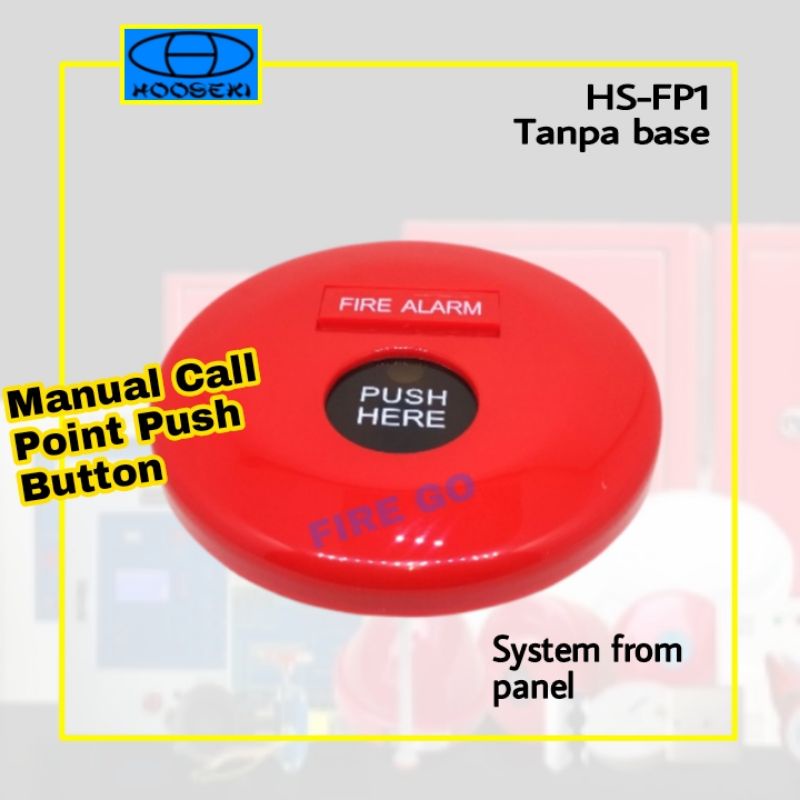 Jual Manual call point push button fire alarm tombol tekan manual ...