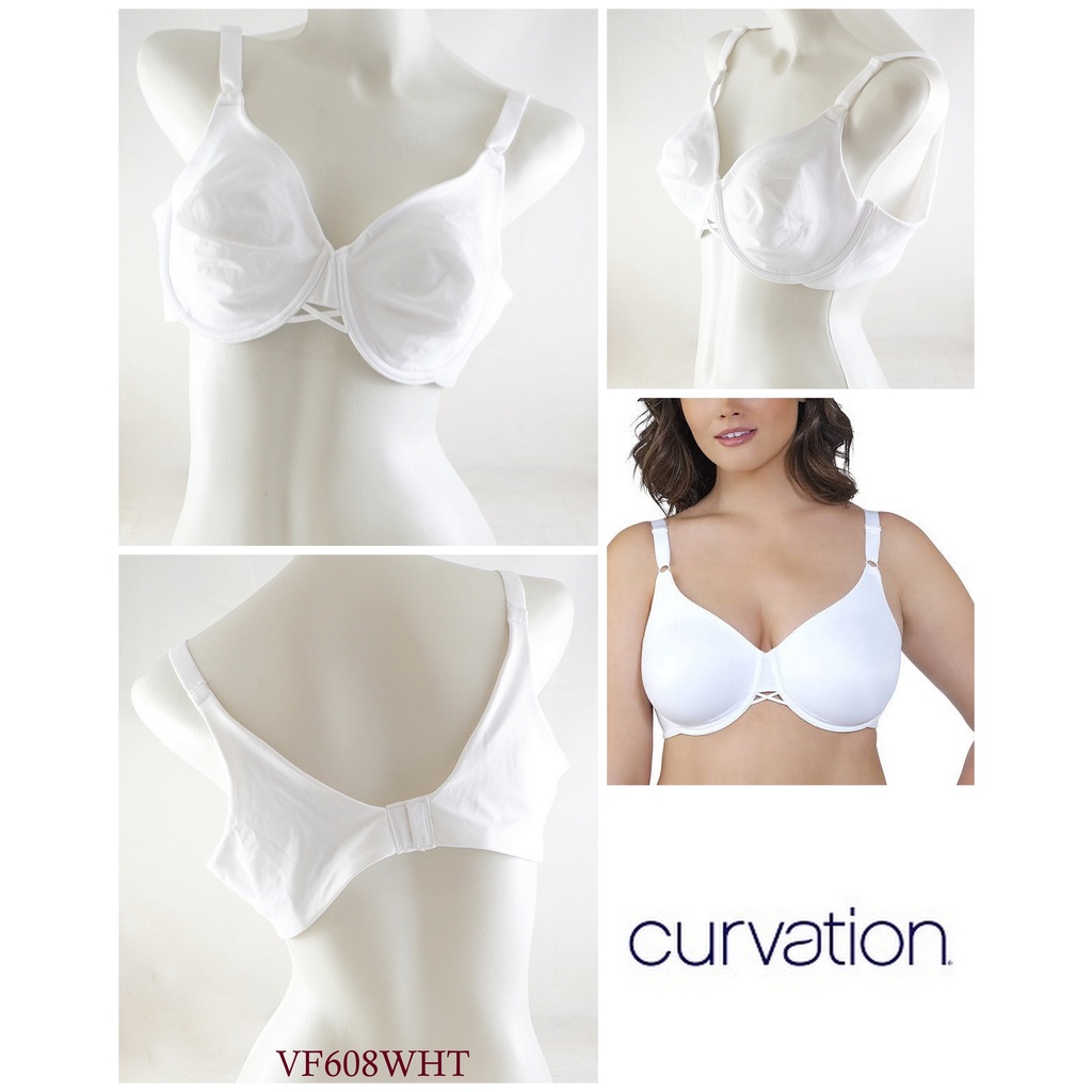 Jual Bra Wanita Kawat Tanpa Busa Full Cup VANITY FAIR / CURVATION Big Size 42DD S/D 44DD Model ...