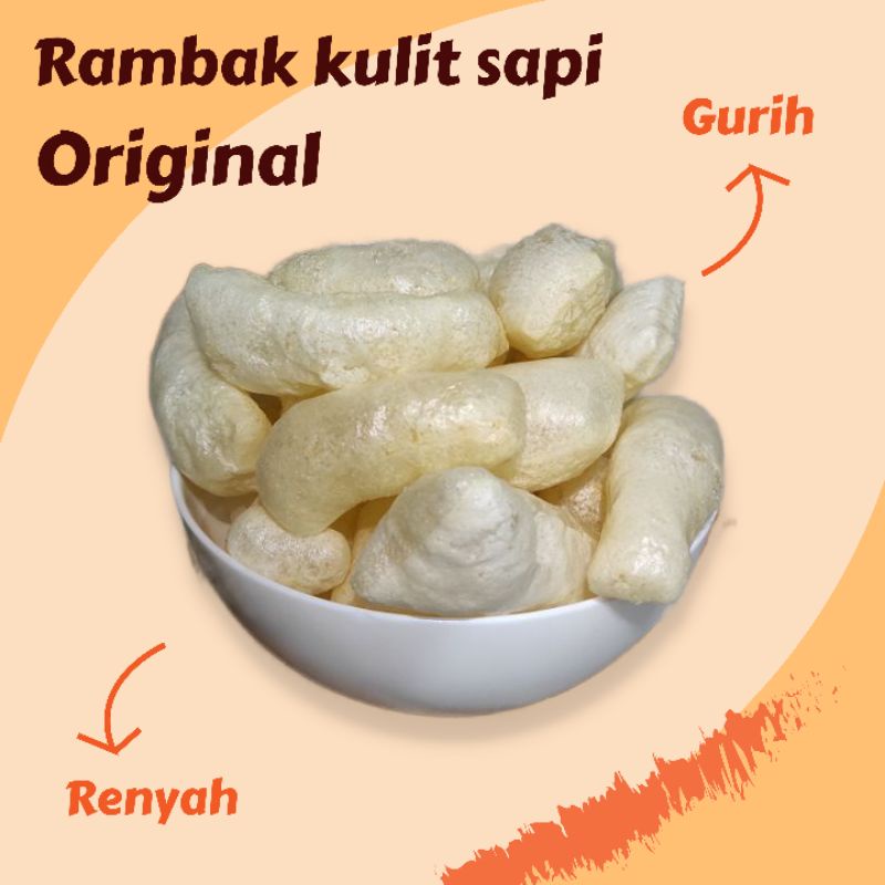 Jual Rambak kulit sapi original kualitas super | Shopee Indonesia