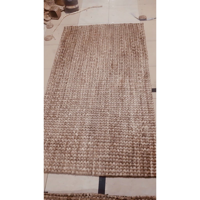 Jual karpet / rug enceng gondok 100x150 cm (karpet kotak costom ukuran ...