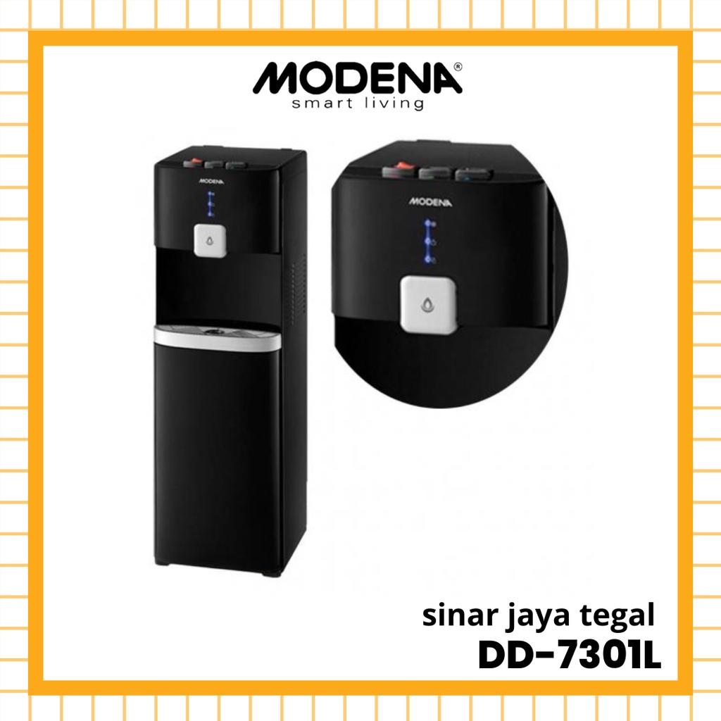 Jual DISPENSER MODENA DD-7301L GALON BAWAL COOL. HOT & NORMAL | Shopee ...