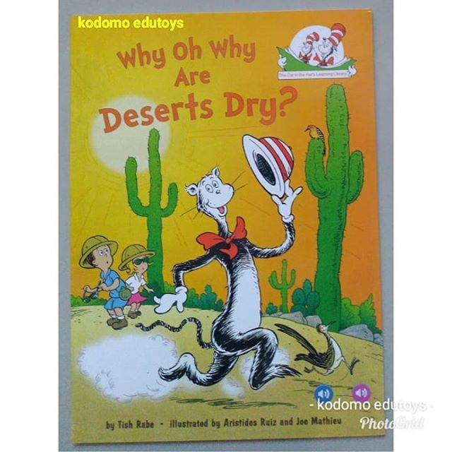 Jual Why Oh Why Are Deserts Dry? by Tish Rabe( The Cat in The Hat's ...
