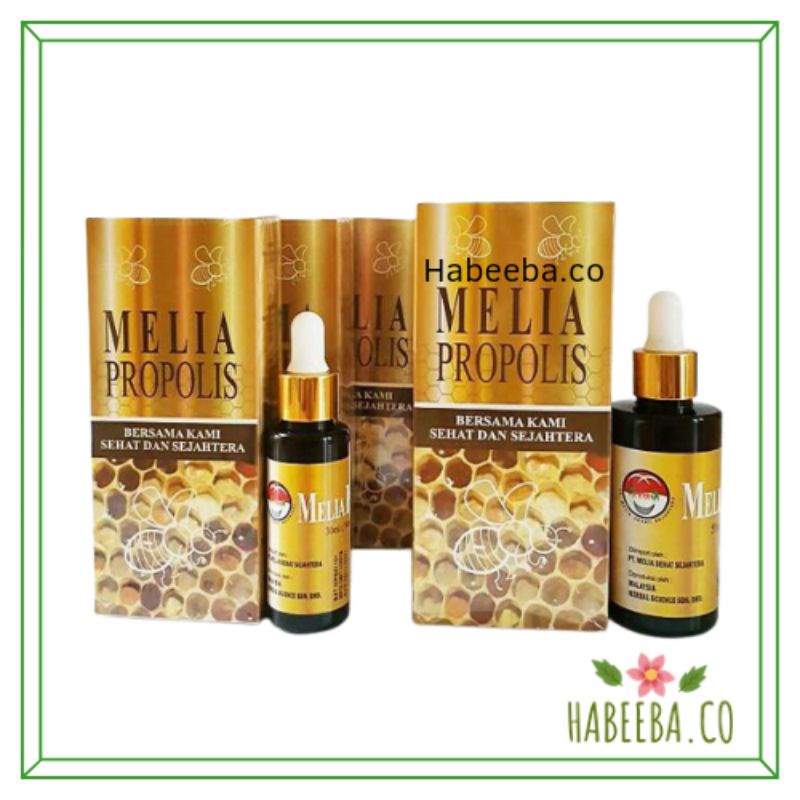 Jual Propolis Melia 1 Botol 55 ml | 33 ml | botolan 6 ml (Kemasan ...