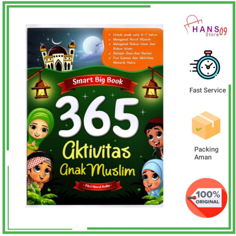 Jual Smart Big Book; 365 Aktivitas Anak Muslim | Shopee Indonesia