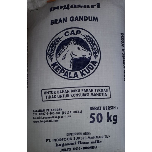 Jual Pollard bran gandum cap kepala kuda | Shopee Indonesia