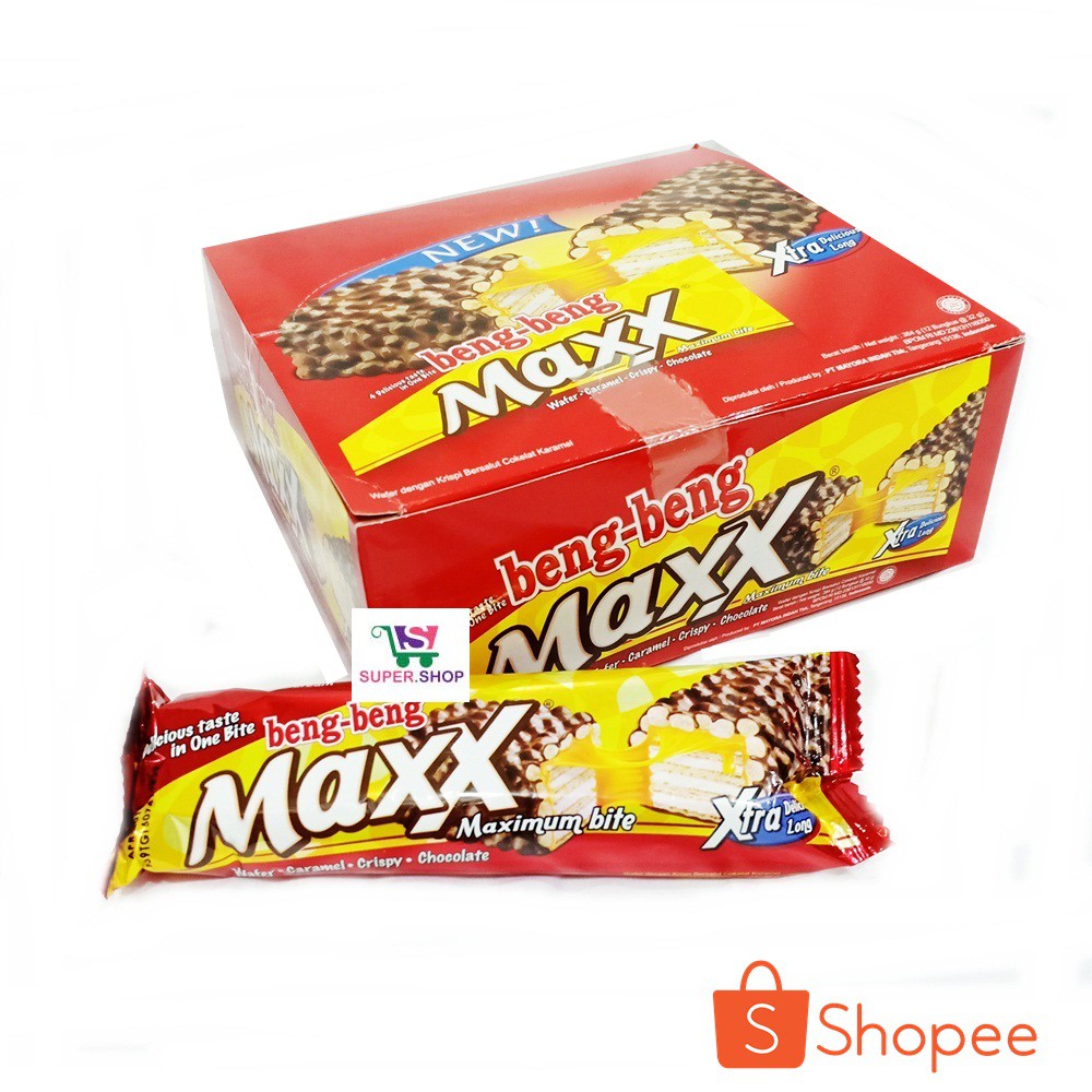 Jual Beng Beng MAXX Xtra Long Cokelat (isi 12 pcs) | Shopee Indonesia