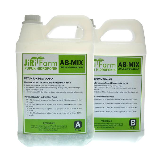 Jual Pupuk AB Mix Sayuran Daun Kemasan Jerigen 5 Liter | Shopee Indonesia