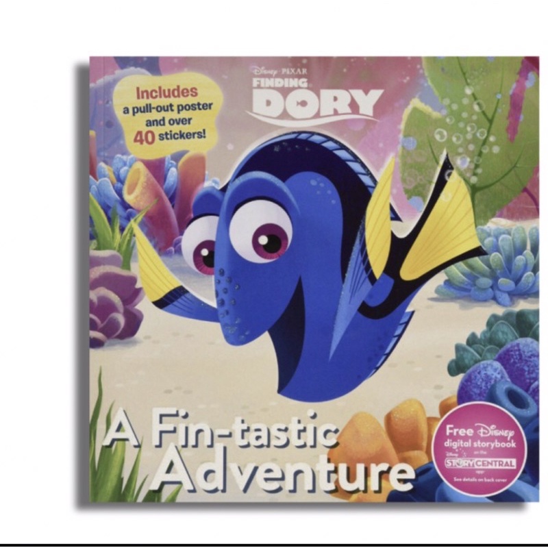 Jual Disney Finding Dory A-Fin-Tastic Adventure Activity Book | Shopee ...