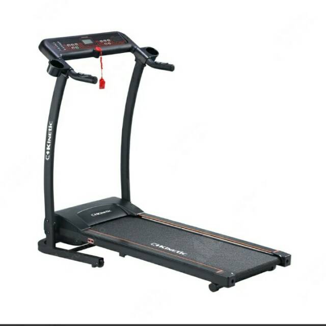 Jual Berwyn Treadmill Kinetic Motorized 0.8 Hp - Hitam Orange | Shopee ...