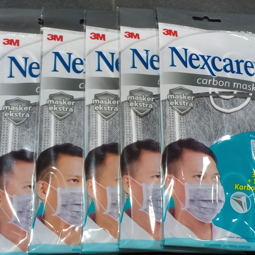 Jual 3M NexCare Masker 2+1 Extra Carbon Pack | Shopee Indonesia