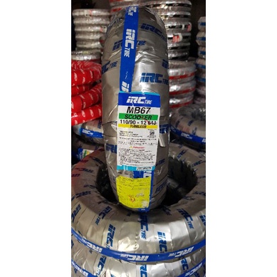 Jual BAN BELAKANG MOTOR SCOOPY IRC TUBELESS 110/90-12 MB67 + BONUS | Shopee Indonesia