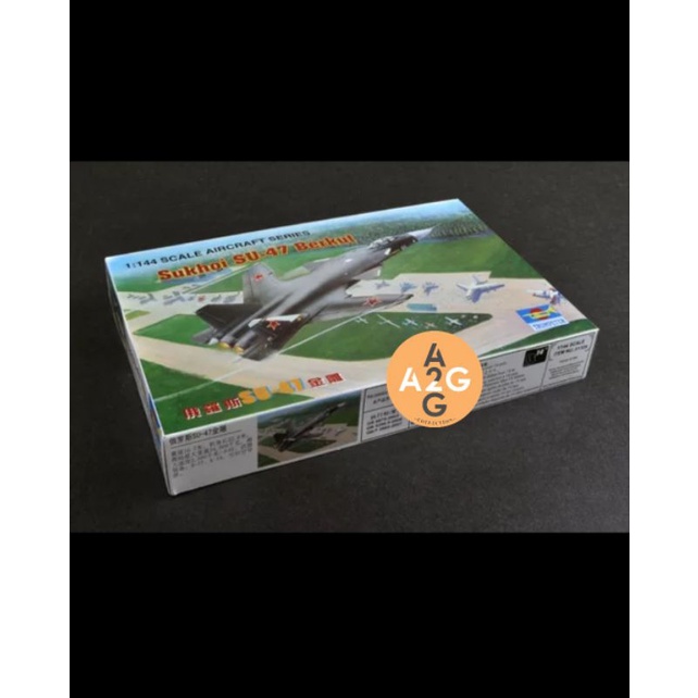 Jual Model kit Trumpeter 1/144 Sukhoi SU-47 Berkut | Shopee Indonesia