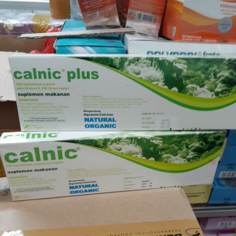 Jual Calnic ,calnic plus tablet /box | Shopee Indonesia