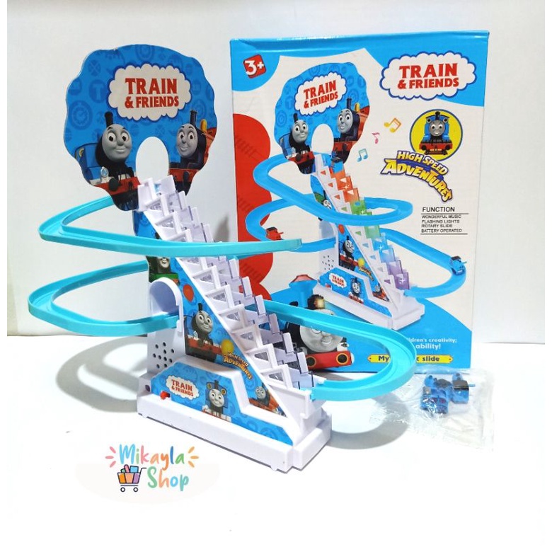 Jual Mainan Tangga & Slide Karakter Thomas/Train & Friends Musik dan ...