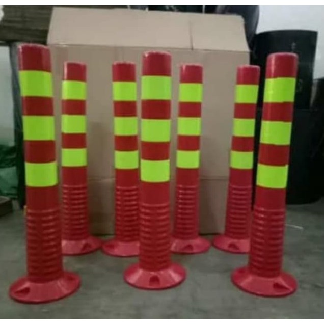 Jual stick coneTraffic Delineator pvc,Tiang Pembatas tanam patok jalan ...