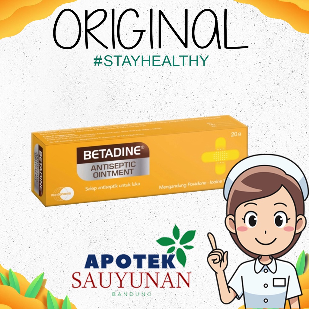 Jual Betadine Oint Salep Antiseptic | Shopee Indonesia