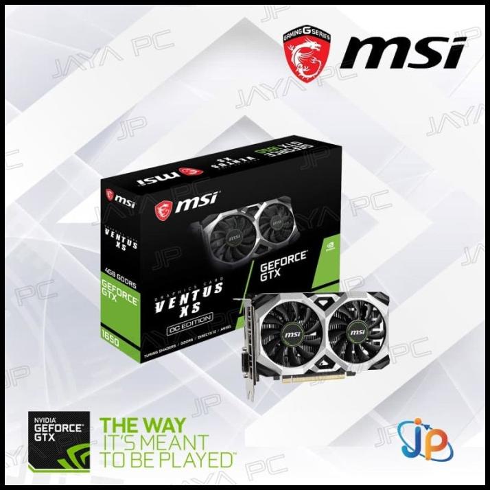 Jual Vga Msi Geforce Gtx 1650 Ventus 4Gb - Ventus Xs 4 Gb Oc Ddr5 | Shopee Indonesia