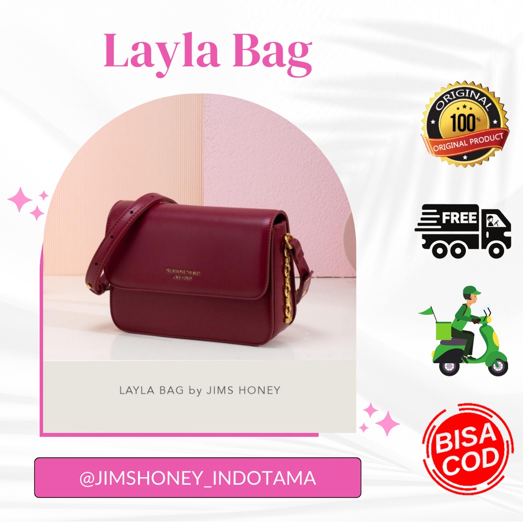 Jual LAYLA BAG TAS JIMS HONEY ORIGINAL MAKASSAR | TAS WANITA CANTIK ...