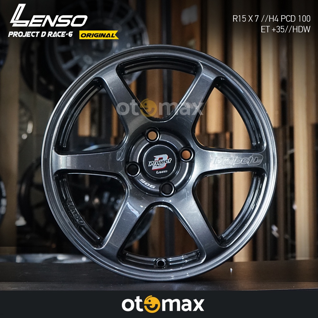 Jual Velg Mobil Lenso Project D Race-6 Ring 15 Hyper Dark | Shopee Indonesia