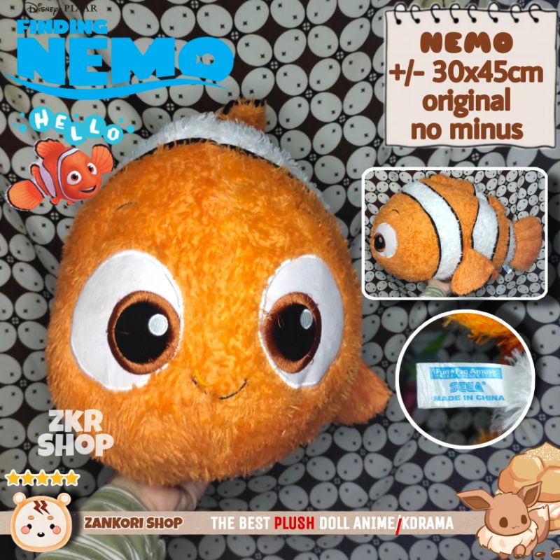 Jual BONEKA FINDING NEMO/FINDING DORY ORIGINAL HASBRO D1SNEY PIXAR ...