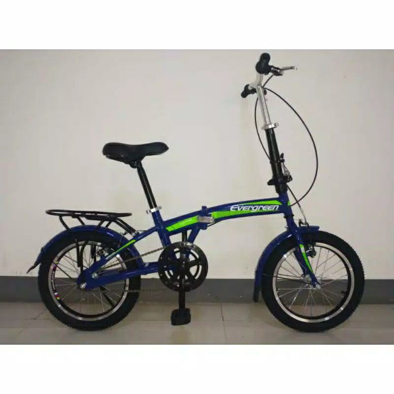 Jual Sepeda Lipat 16 inch Evergreen 1,6 dan 7 speed | Shopee Indonesia
