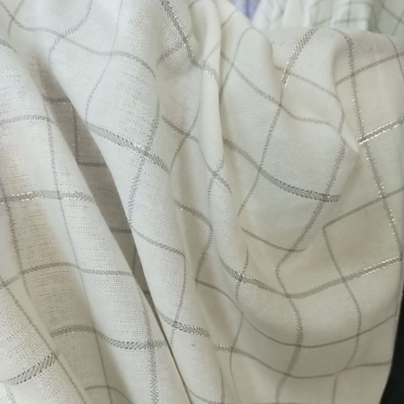 Jual BAHAN KAIN LINEN BENANG BARHADIN GLITER ( 1 METER ) | Shopee Indonesia