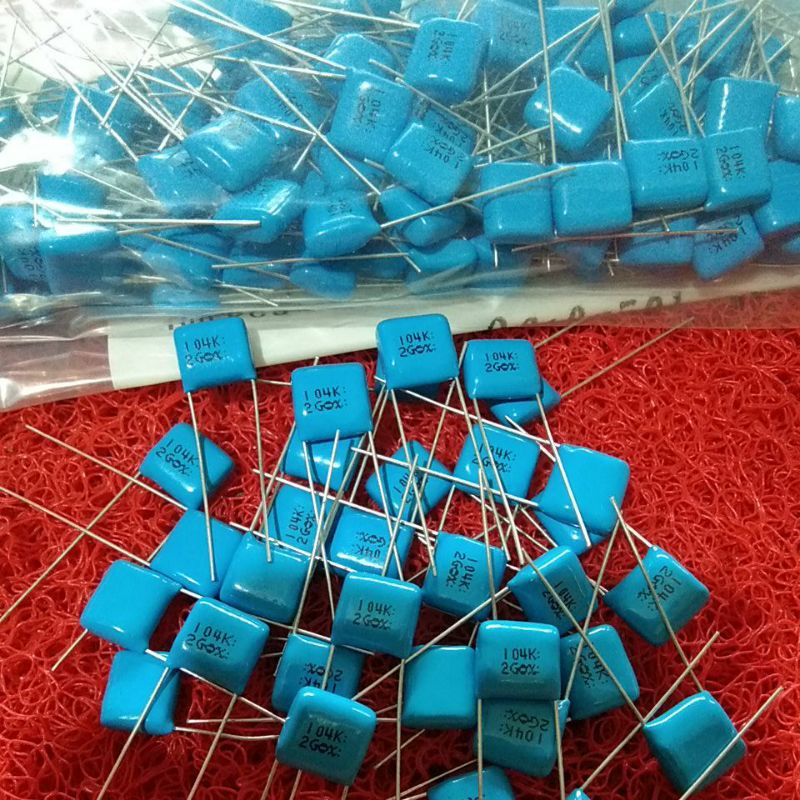 Jual 100pcs 104n 450v Capacitor Original nitsuko japan isi 100pcs ...