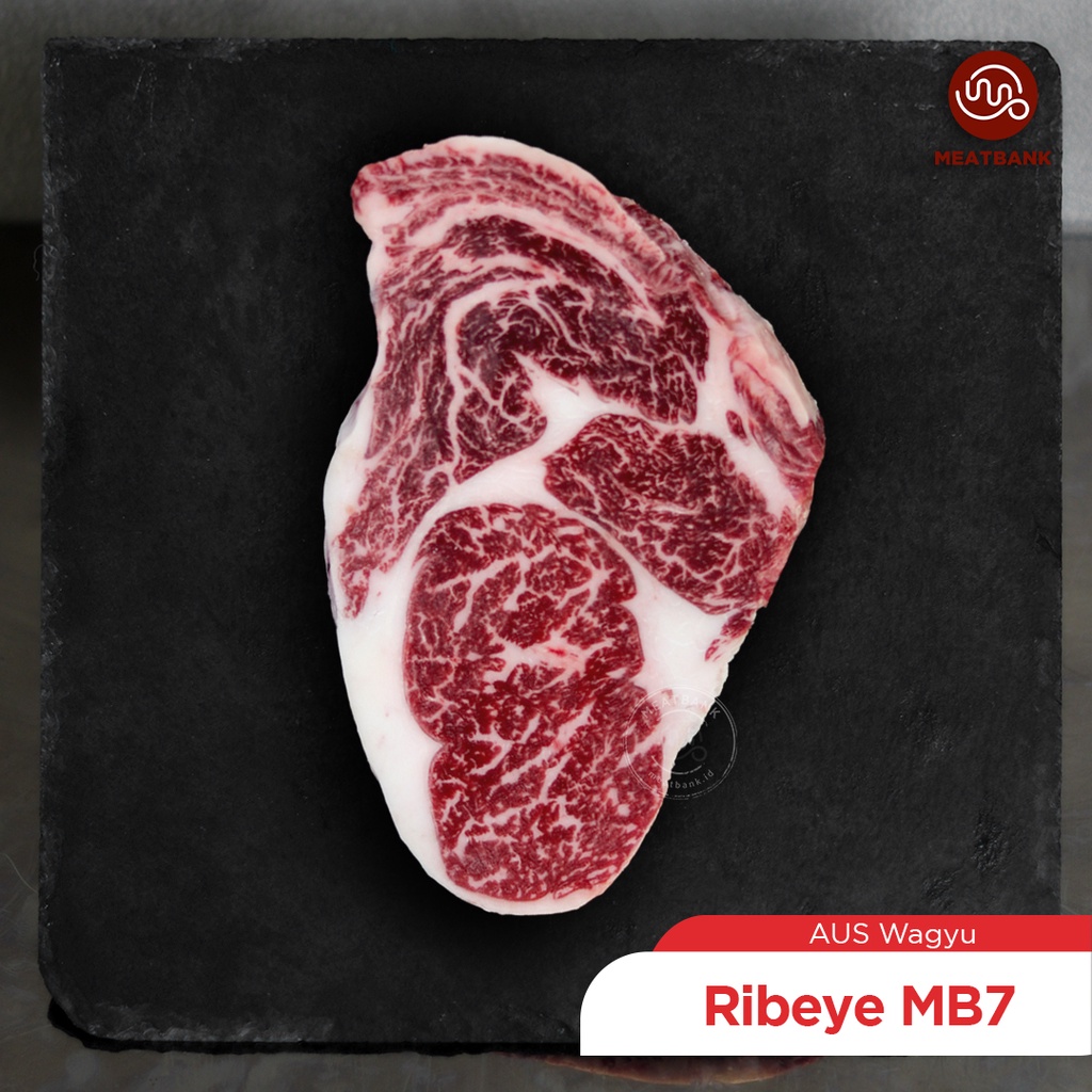 Jual MEATBANK RIBEYE WAGYU MB 7 - Daging Sapi Beef Rib Eye Steak AUS ...