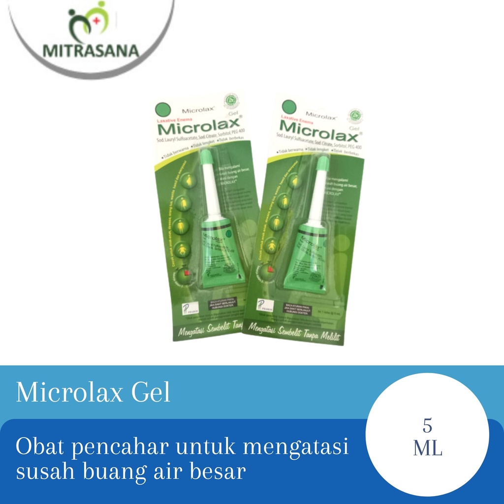 Jual Microlax Enema Gel 5ml Obat Atasi Sembelit | Shopee Indonesia