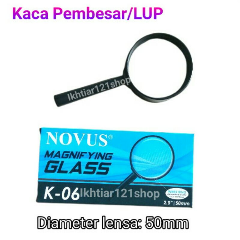 Jual Kaca Pembesar/Lensa Pembesar Magnifying Glass LUP Untuk Penelitian ...