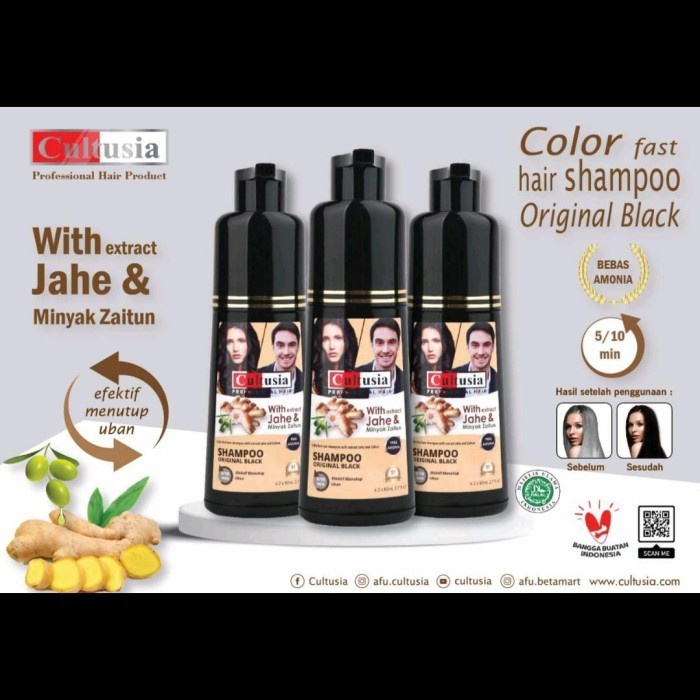 Jual SHAMPOO PENGHITAM RAMBUT ORIGINAL - FN | Shopee Indonesia