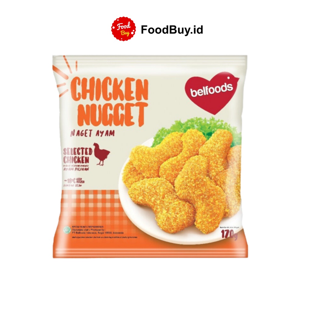 Jual Belfoods Chiken Nugget 170 gr | Shopee Indonesia