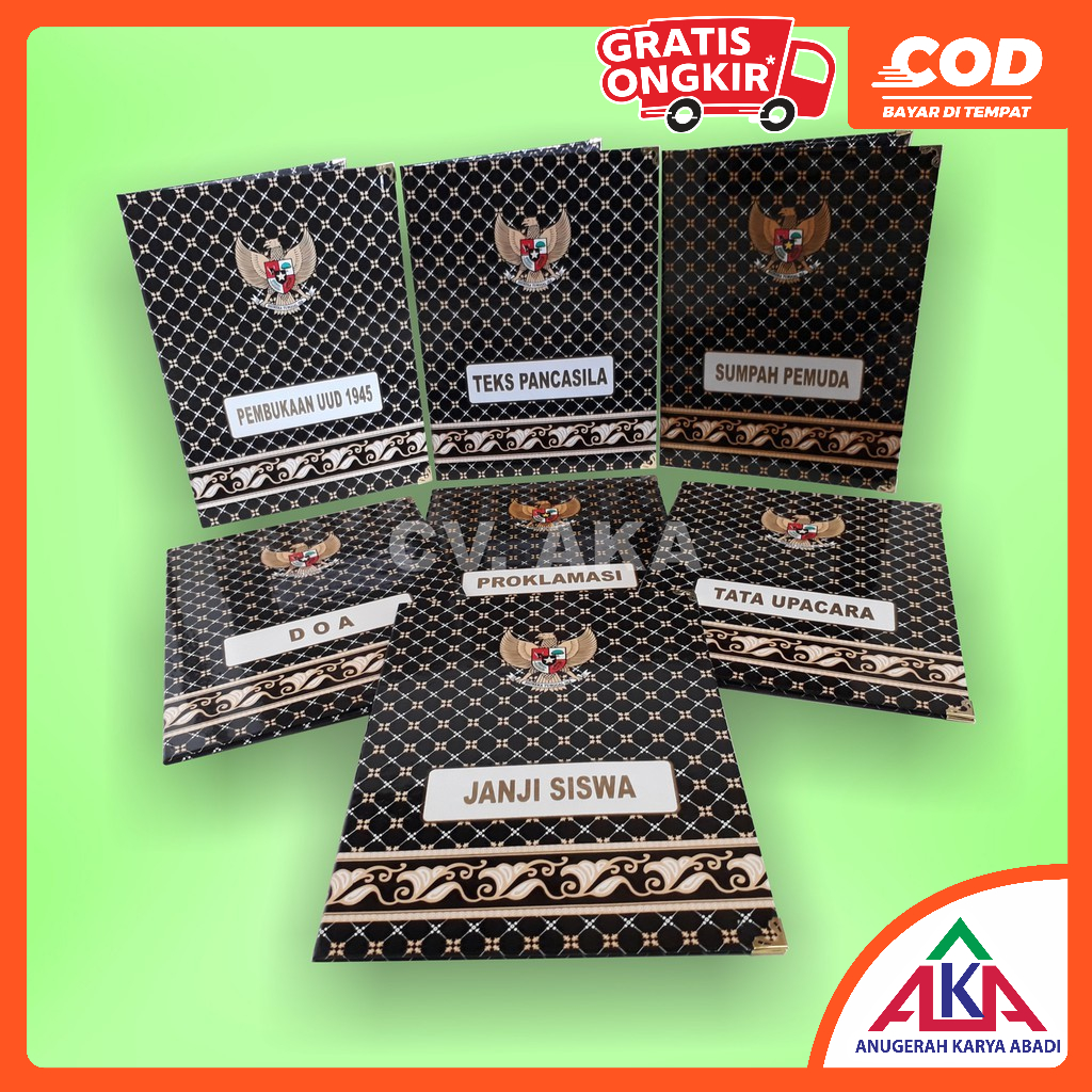 Jual Map Upacara isi 7 BATIK ( Tanpa Slempang ) | Shopee Indonesia