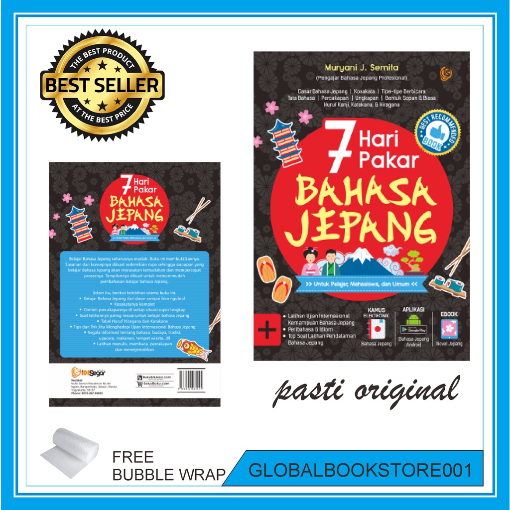 Jual BUKU 7 HARI PAKAR BAHASA JEPANG | Shopee Indonesia