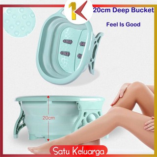 Jual SK-C151 Baskom Lipat Rendam Pijat Kaki Refleksi Foldable Footbath ...