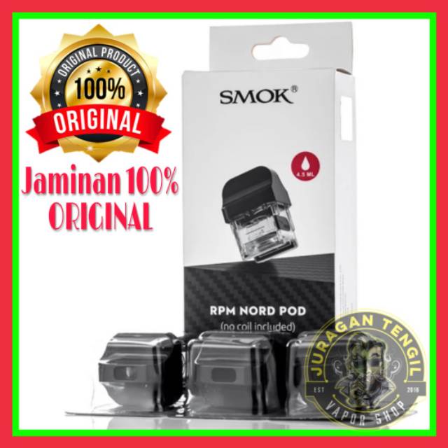 Jual AUTHENTIC CARTRIDGE KOSONG SMOK RPM NORD P Catridge empty | Shopee ...