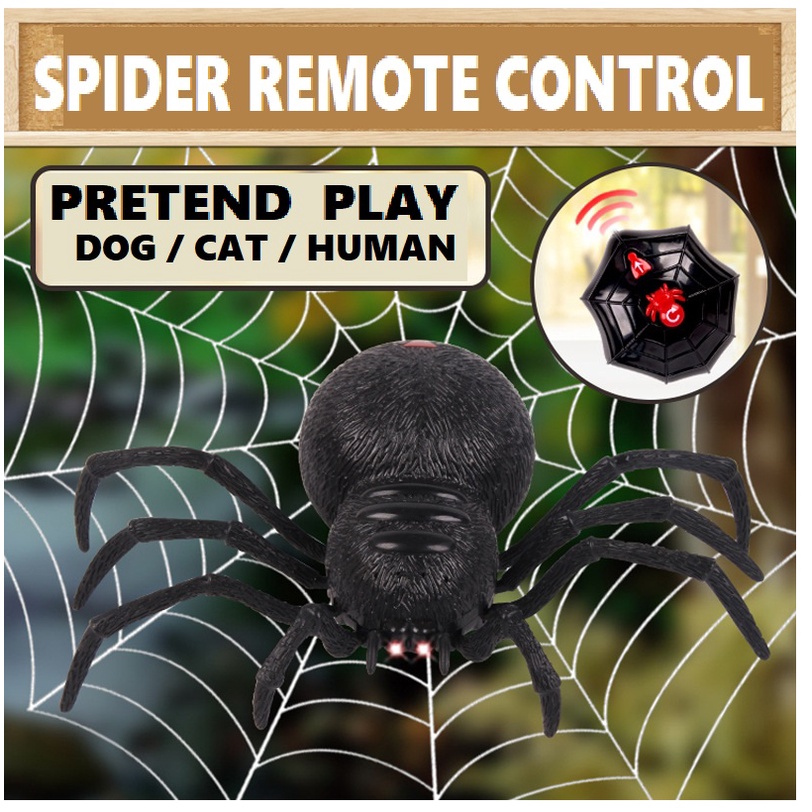Jual MAINAN ANAK REMOTE CONTROL RC SPIDER / ADA LAMPU DI MATA -- LABA ...