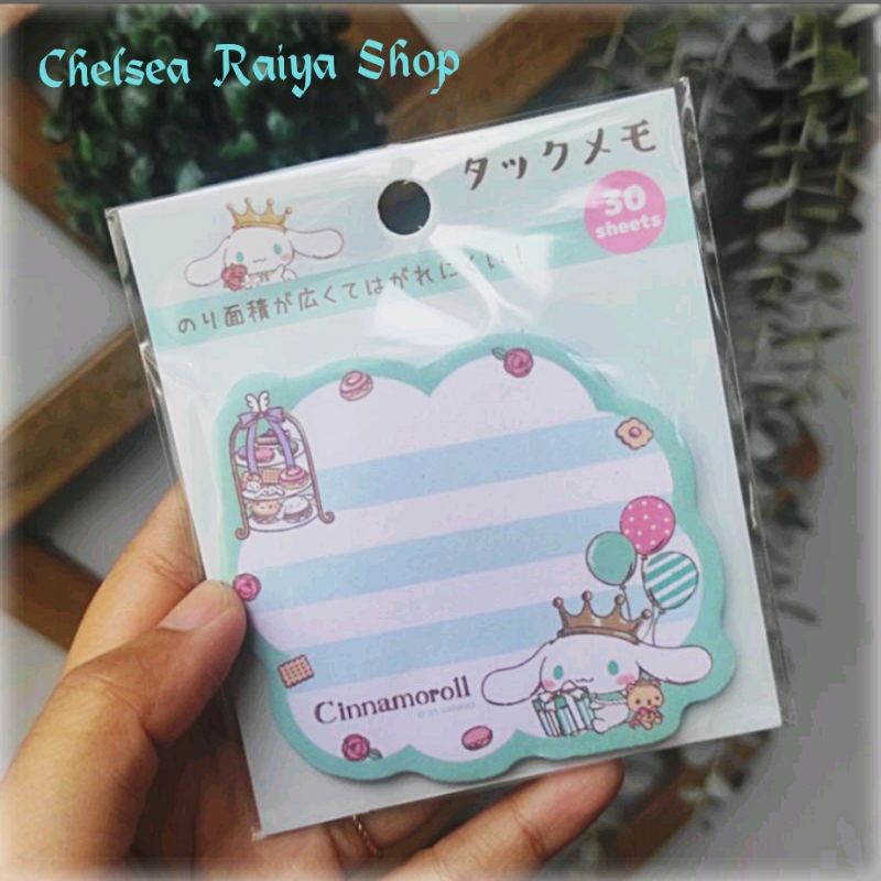 Jual Sticky notes Sanrio Cinnamoroll King 30 Lembar Cinamorol ...